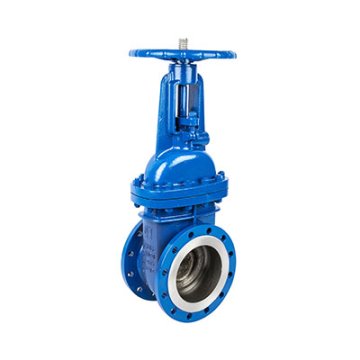 DIN iron gate valve